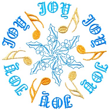 Musical Snowflakes (8x8)